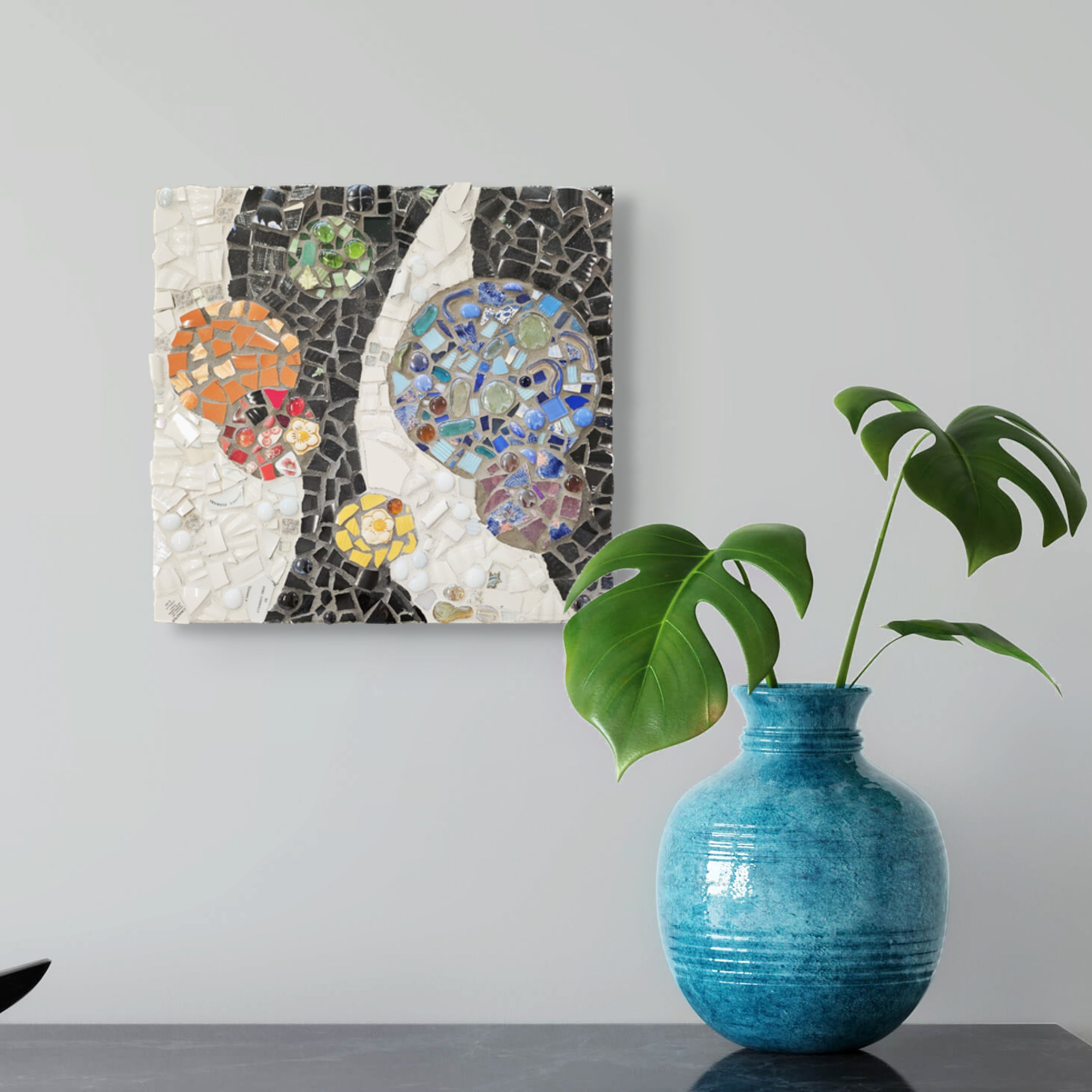 Space | Space, Mosaic Wall Art, Handmade Home Decor Accent – Piece by ...